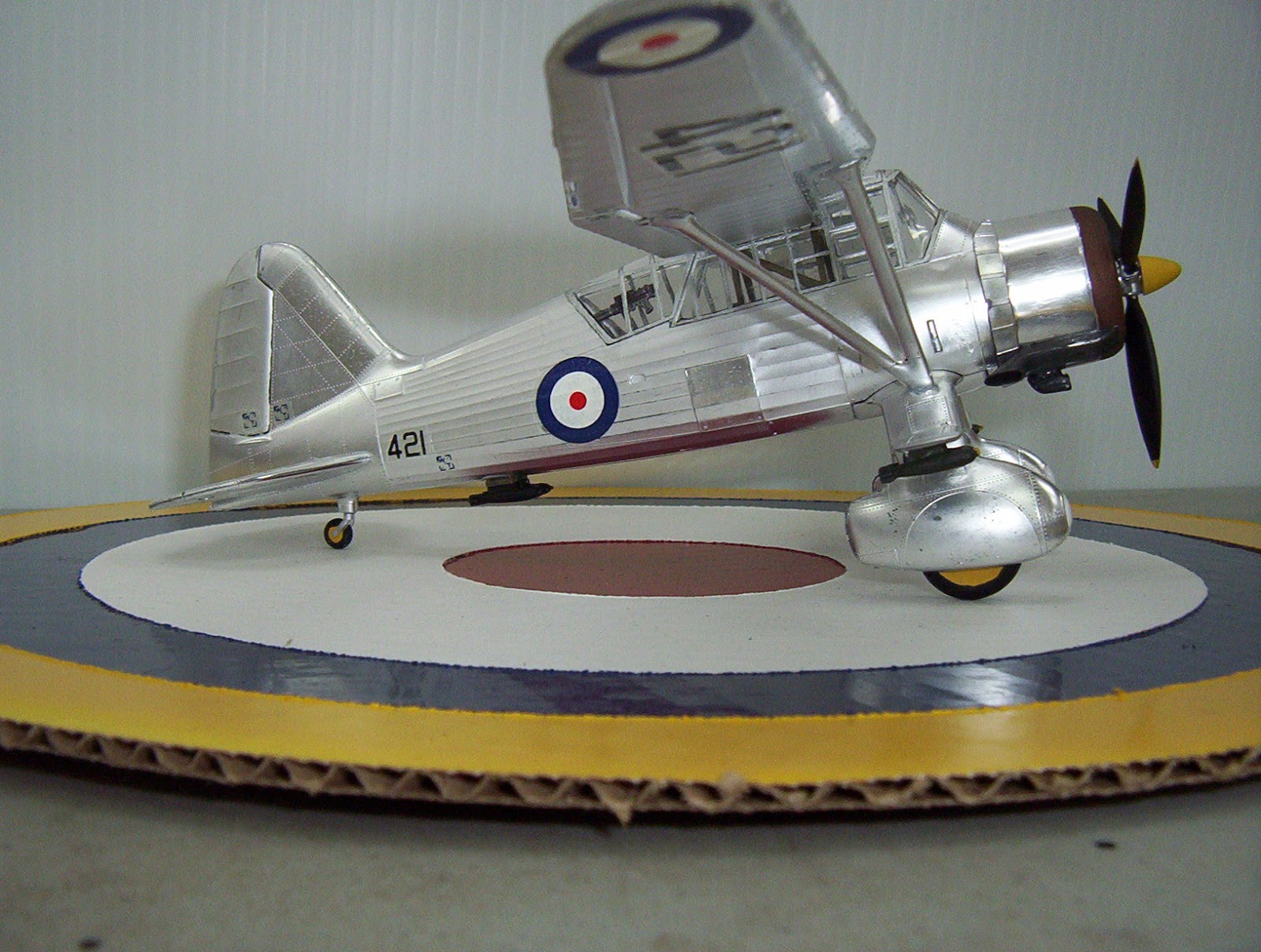 Scale Model Hobby: WESTLAND LYSANDER II No.421, Squadron 112 (AC) RCAF