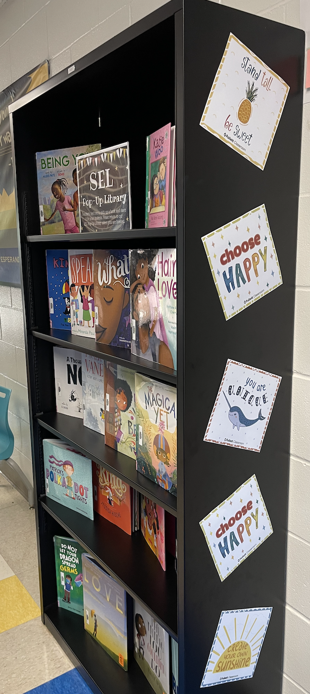 The Library Voice: Setting Up Our SEL Pop-Up Library With Resources ...