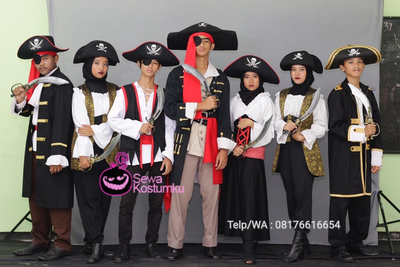 Sewa Kostum Cosplay Jakarta: Rental Kostum Bajak Laut Jakarta