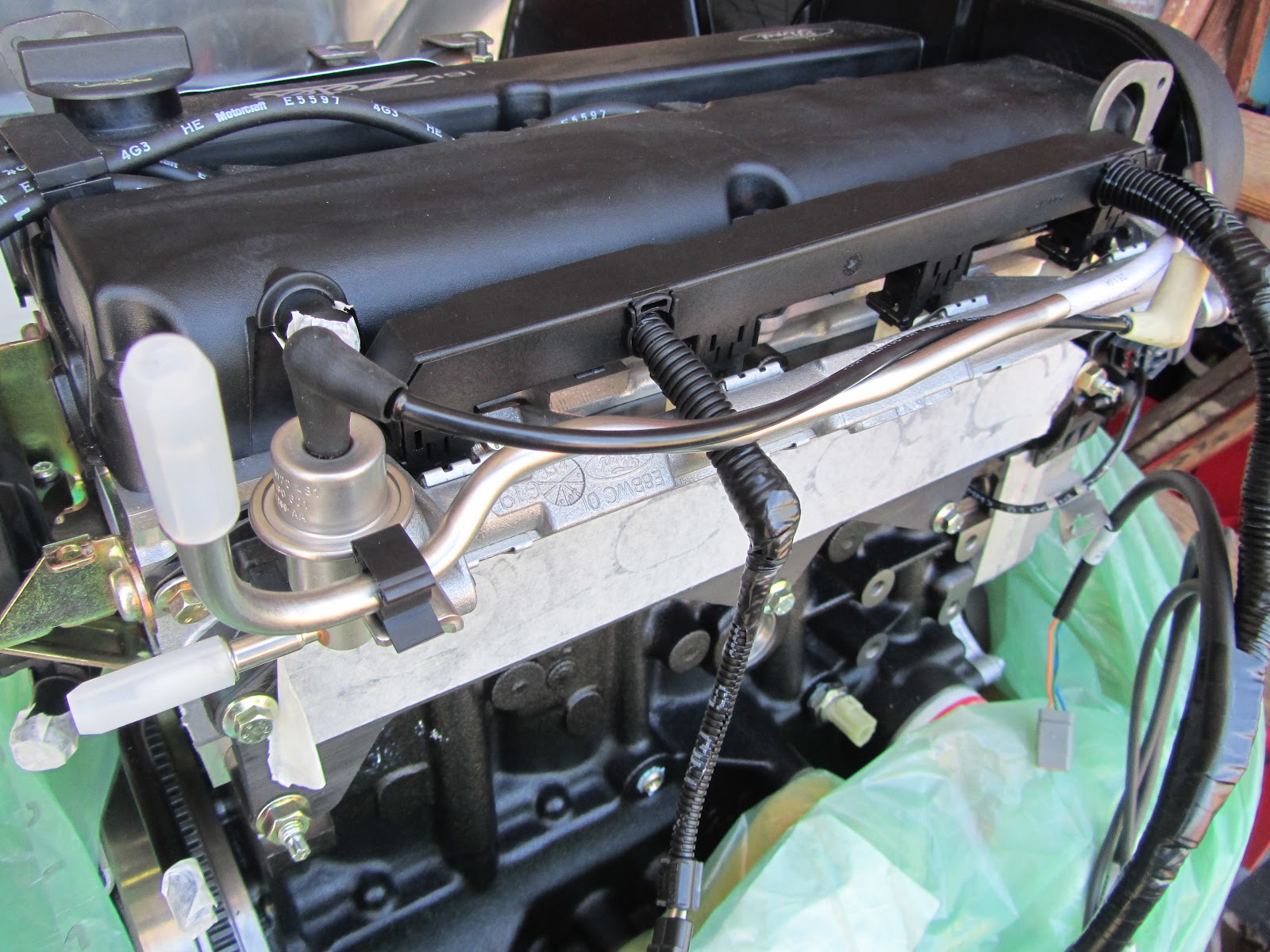 Richard's GBS Zero: Engine fuel rail