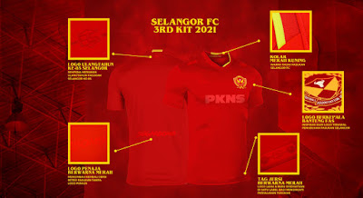 Football teams shirt and kits fan: Selangor FC 2021 Third Kits