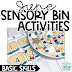 June Sensory Bins - Supports for Special Students