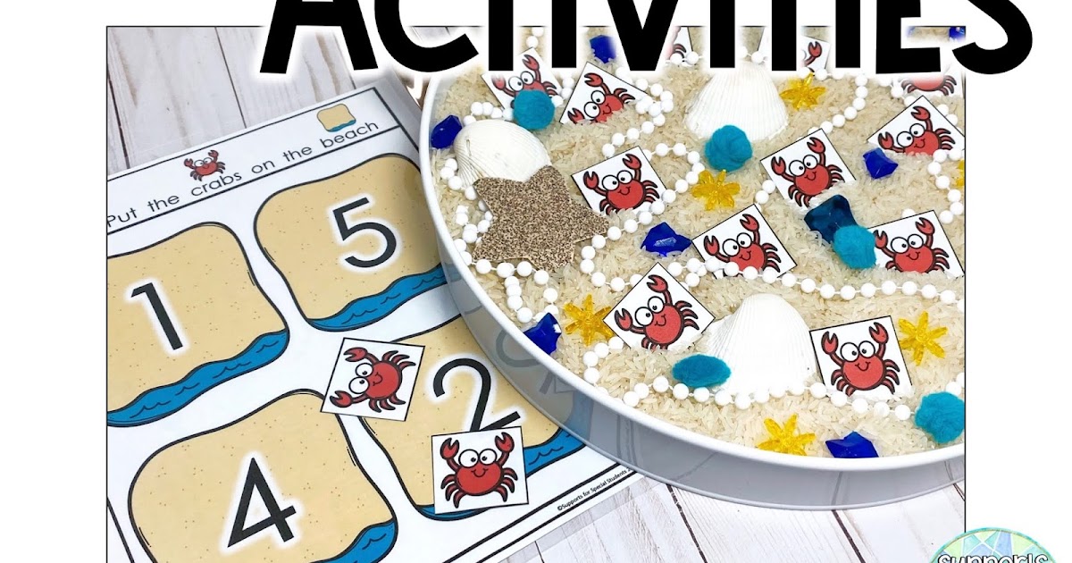 June Sensory Bins - Supports for Special Students