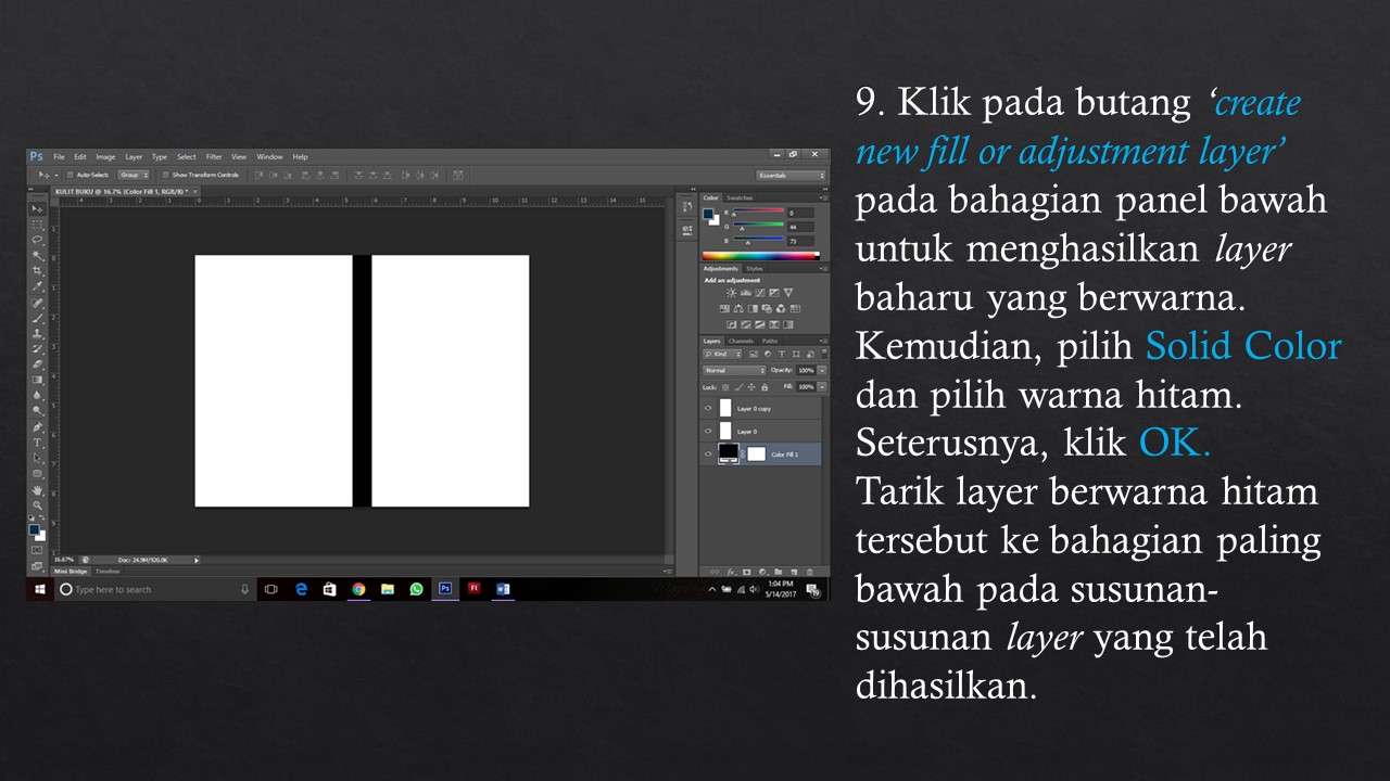 LANGKAH MUDAH MENGHASILKAN KULIT BUKU | TUTORIAL BUAT 'COVER BOOK ...