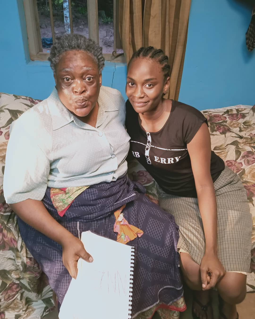 Picture of Ego Nworji and Ifeoma Obinwa (Nne and Ebele in Gifted)