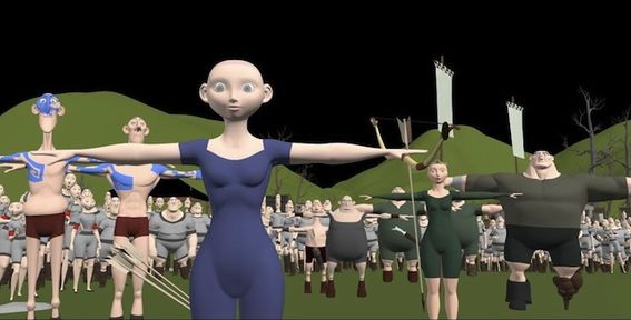 Pixar Film Super Lover: Brave Making of