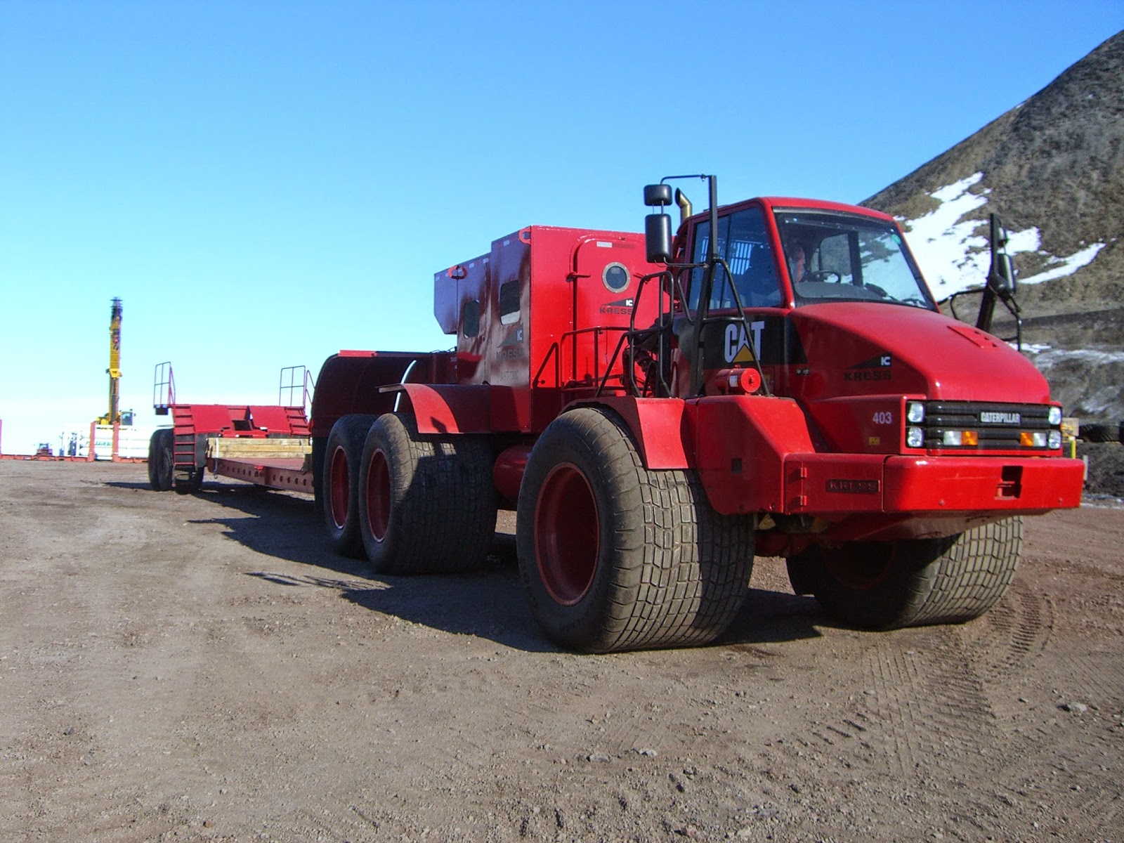 ANTARCTICA: Vehicles in Antarctica