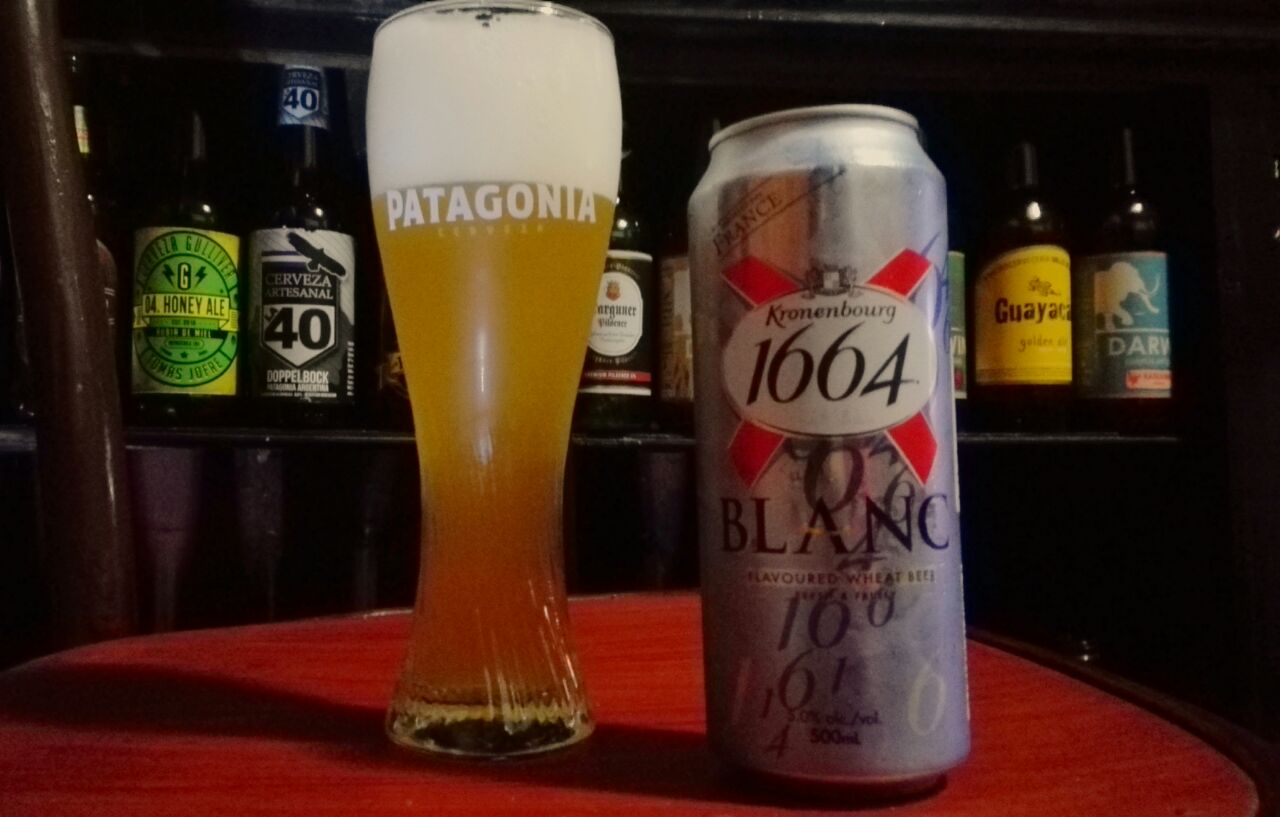 CERVEZAS PARA TODOS: Kronenbourg 1664 Blanc