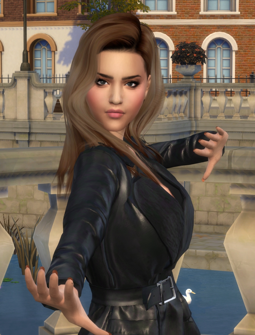 Sims 4 CAS: Jessica Alba - Imagination Sims 4 CAS