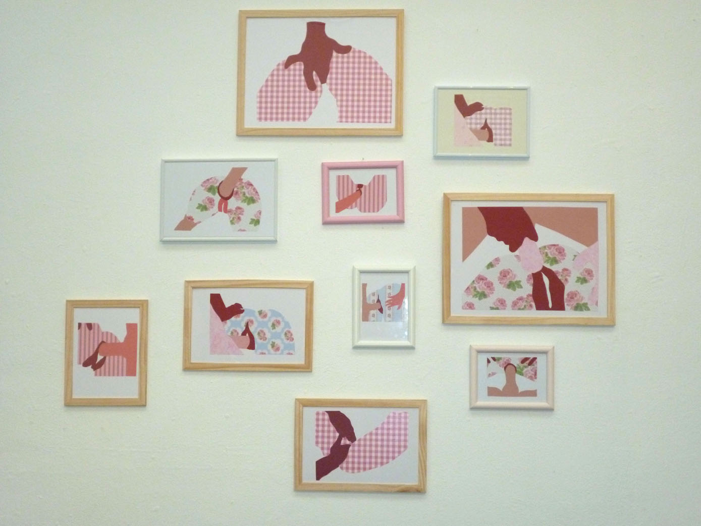 sarah barthe: Paper Project - Centre d'Art de Wazemmes - Lille, 2012