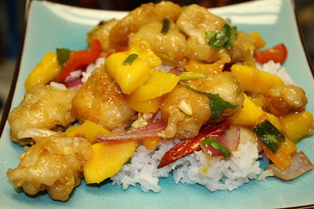 Food-Vangelist: Chinese Mango Chicken