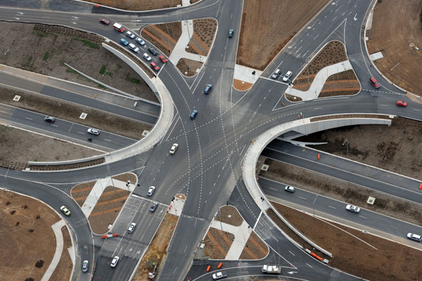 Bicycle Canberra: Bowen place 'Underpass'