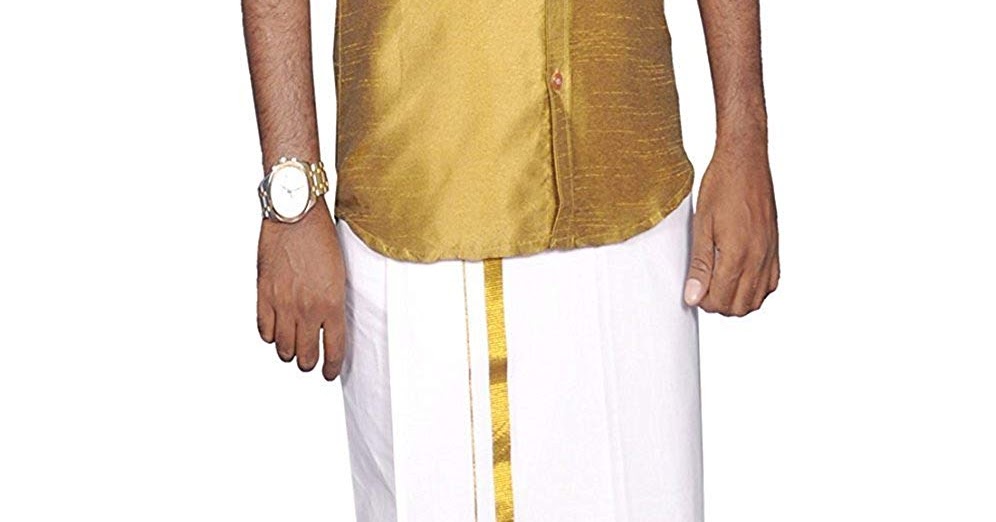 How To Tie A Dhoti South Indian Style