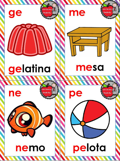 LOTERÍA DE SÍLABAS