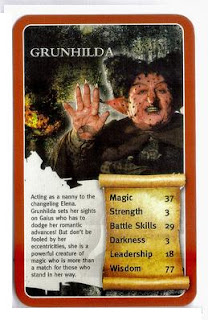 MERLIN MANIA ARCHIVE: MERLIN TOP TRUMPS CARDS