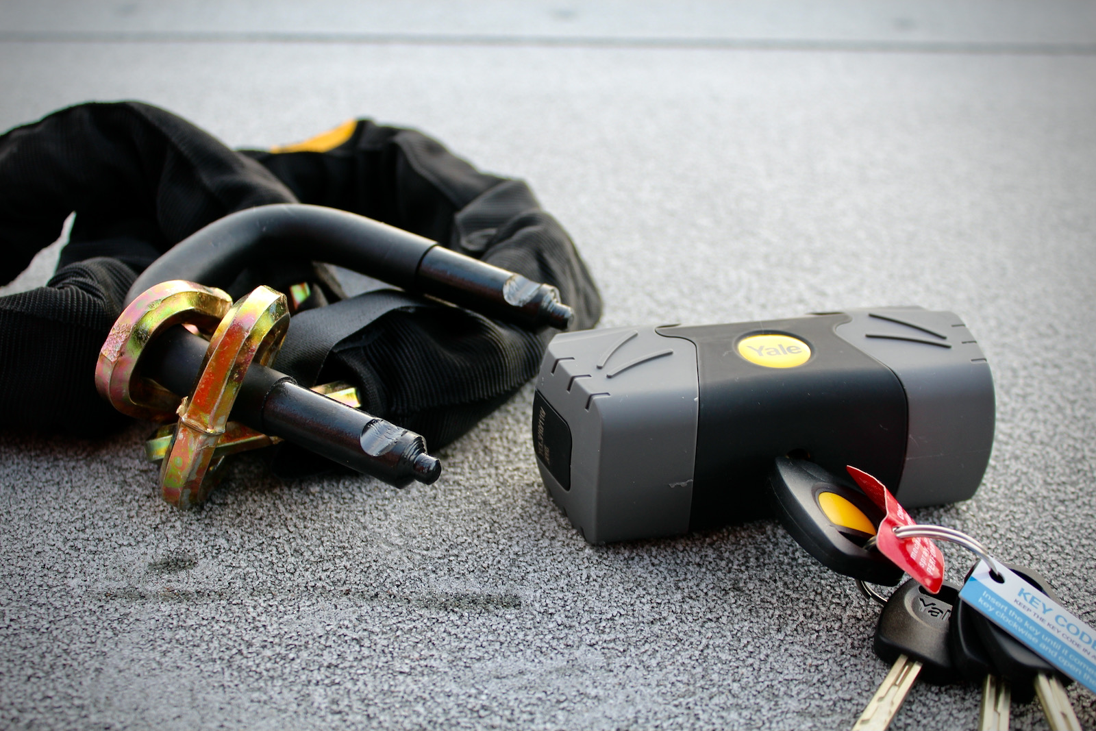 Review – Yale Maximum Security Defendor Chain and Lock