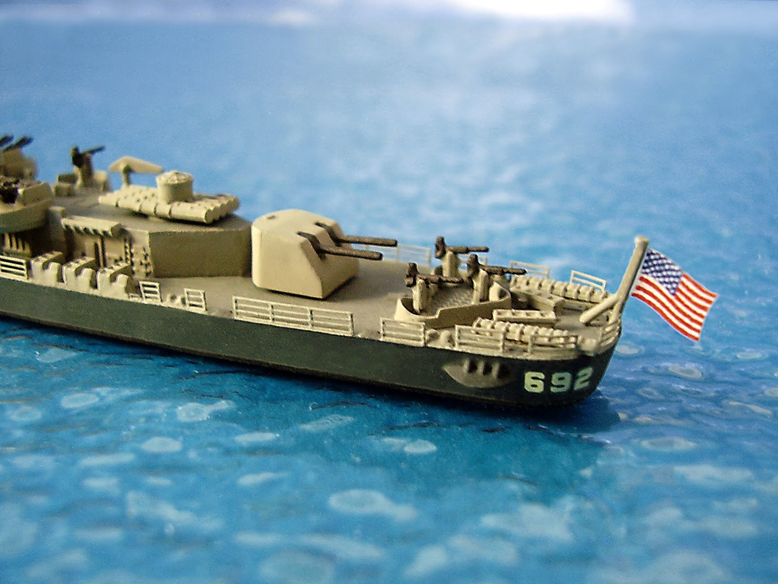 MODELISMO NAVAL DE JOHNNY CHARLIE: Destructor de EE.UU. "USS ALLEN M ...