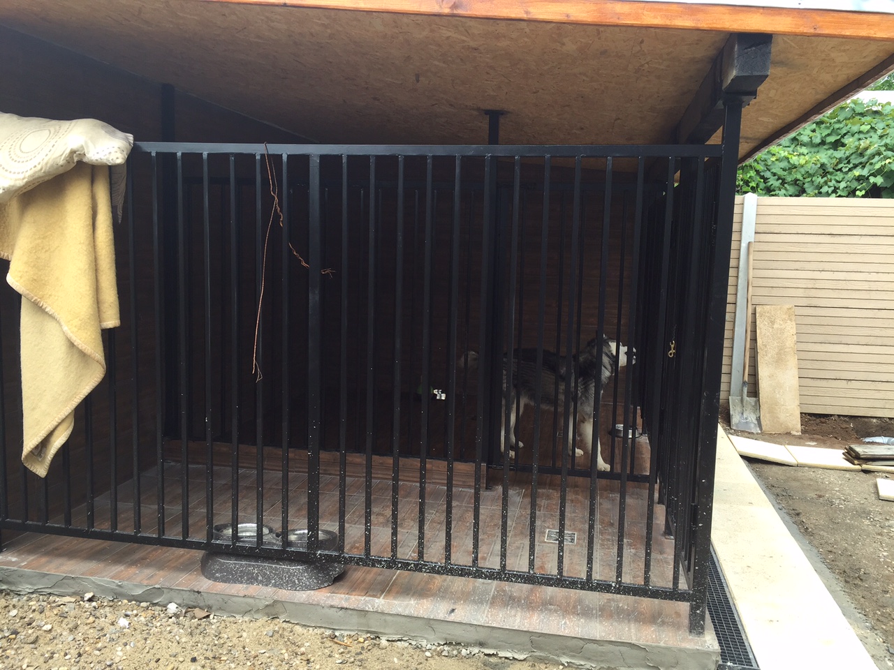 Padoc pentru caini din fier - Zone Inox