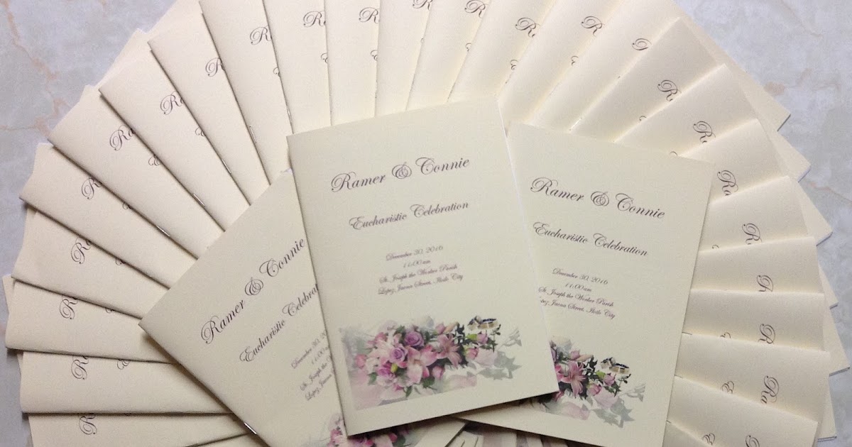 The Wedding Mass Guide: Downloadable file