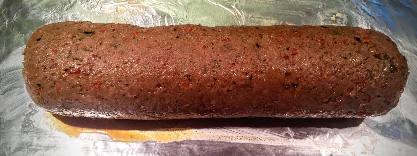 Sous-Vide Meat-Loaf in a 5-Inch Casing