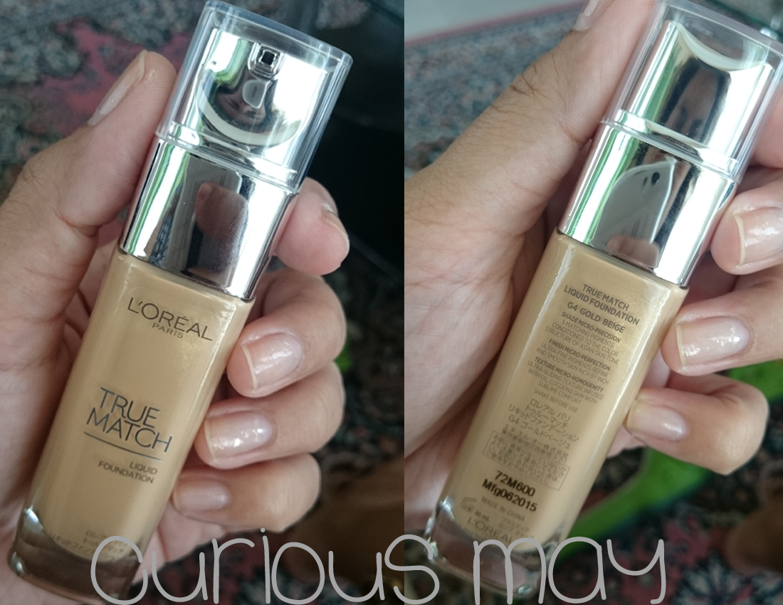 Product Review: Loreal True Match Liquid Foundation (New Packaging)