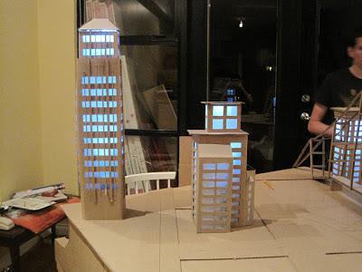 Projects by Adam Thomas: Tall Buildings - Welcome to Cardboard City