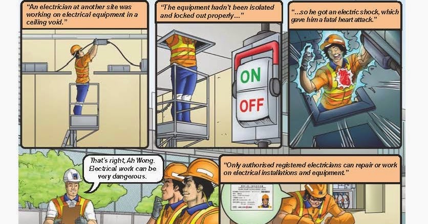 Safety Zone: Electrical Safety Comics