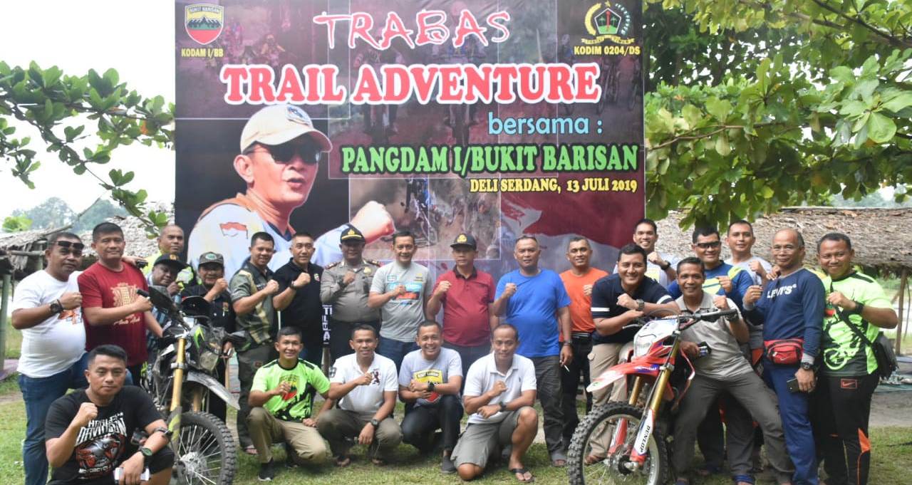 Trabas Trail Adventure Bersama Pangdam I/BB Eksplorasi Wilayah Deliserdang - Menjaga Indonesia ...