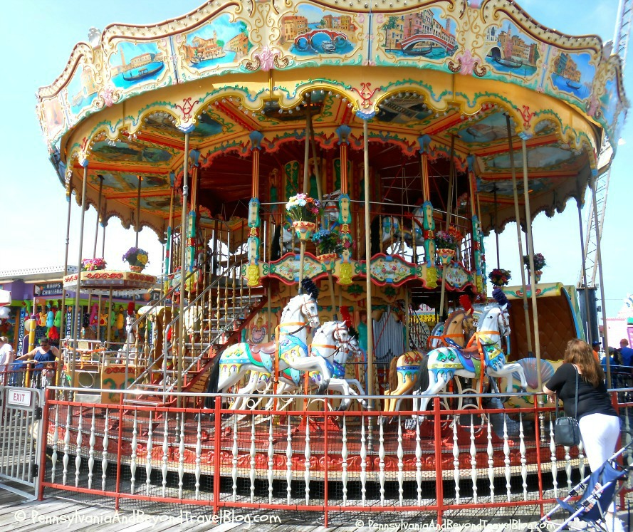 Pennsylvania & Beyond Travel Blog: The Beautiful Carousel on Morey's ...