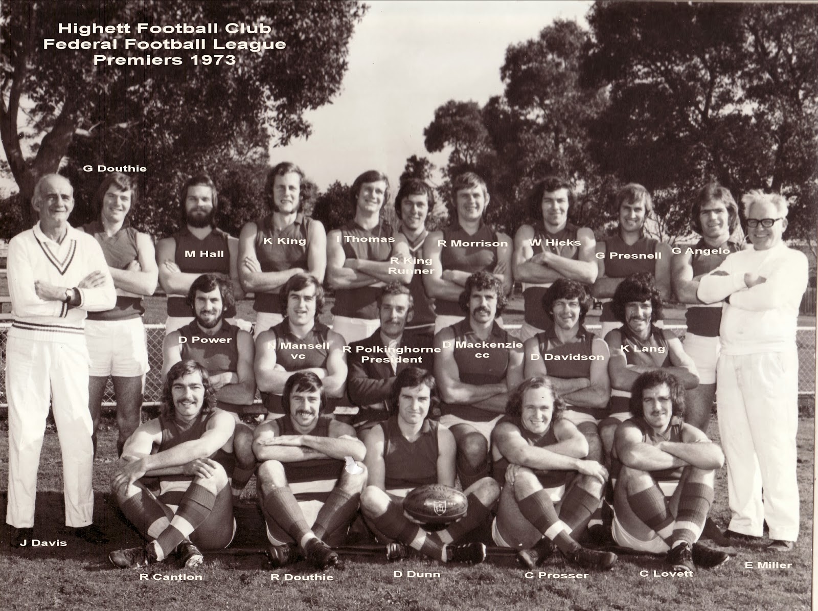 HIGHETT FOOTBALL CLUB HISTORY