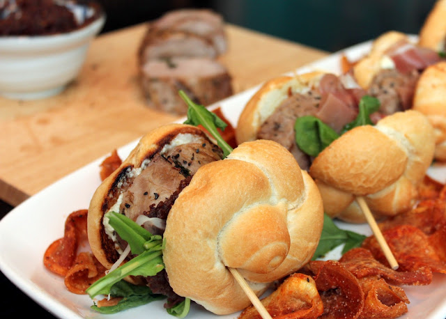The Saucy Pig Blog: Sweet and Savory Pork Tenderloin Sliders