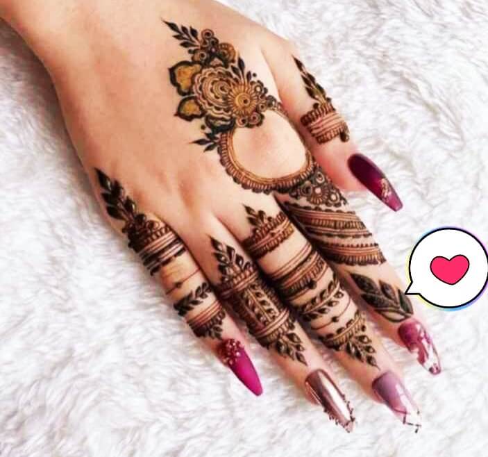 35+ Best Mehndi Design Images For Holi || Holi Mehndi Design Images ...