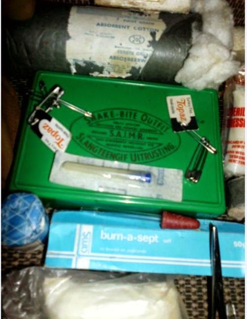 Webbingbabel: SADF South Africa Army Medical Bag 60s