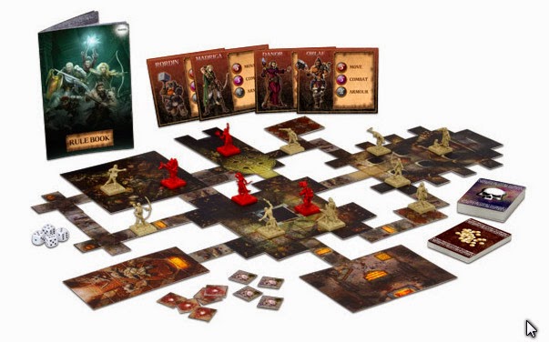 The Gamer's Table: Dungeon bash boardgame Kickstarter