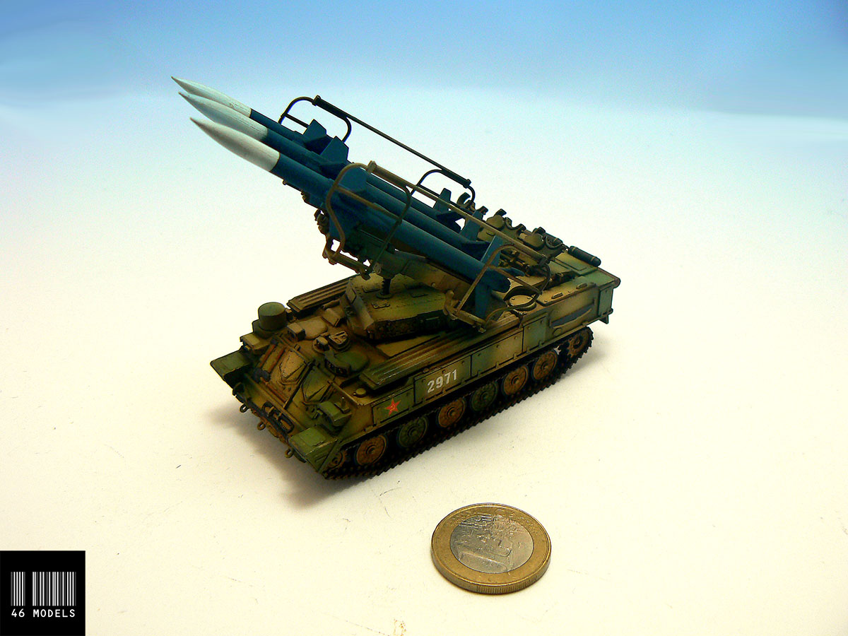 46 MODELS by Tomasz Bajer : Russian SAM-6 Antiaircraft Missile 1/72