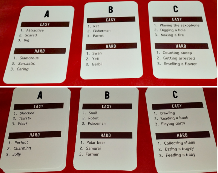 Life As Kim: Randomise game: Draw, act or describe your way to victory!