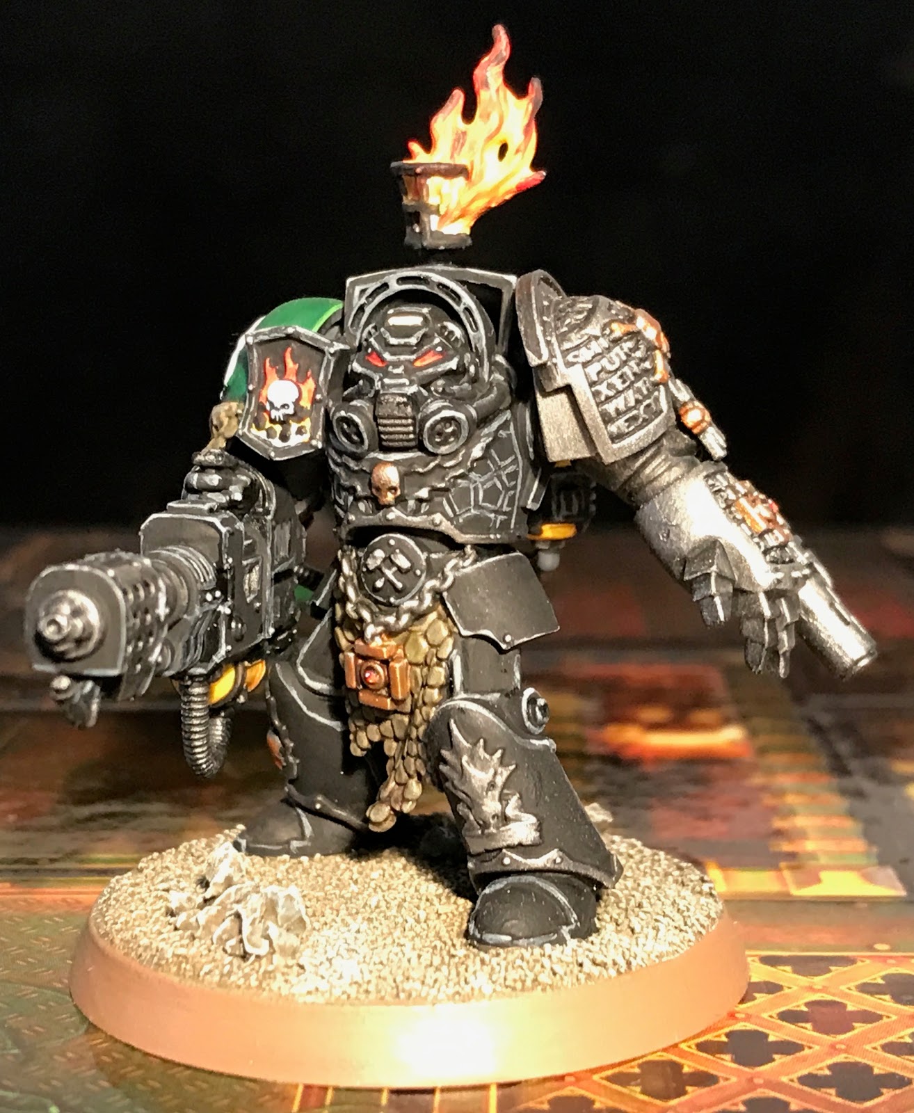 Wargaming with Barks: Deathwatch Salamander Terminator