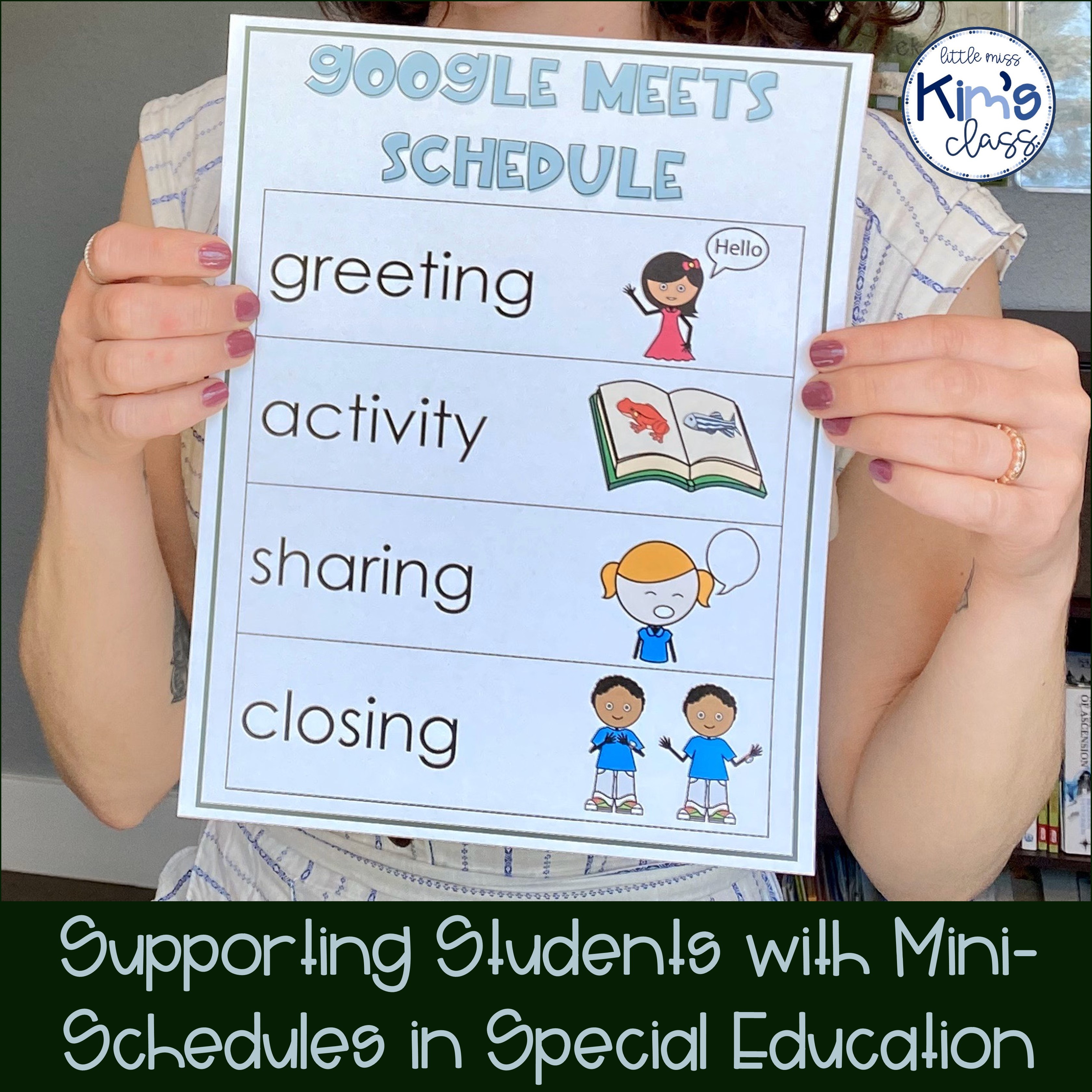Little Miss Kim's Class: Supporting Students with Mini-Schedules in ...