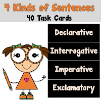 4 Kinds of Sentences Posters - Freebie | Teacher's Take-Out