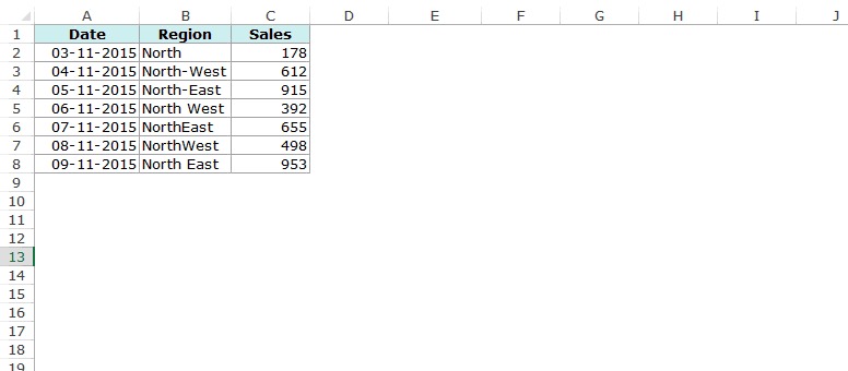 Arivilm: Excel Wildcard Characters – An Introduction