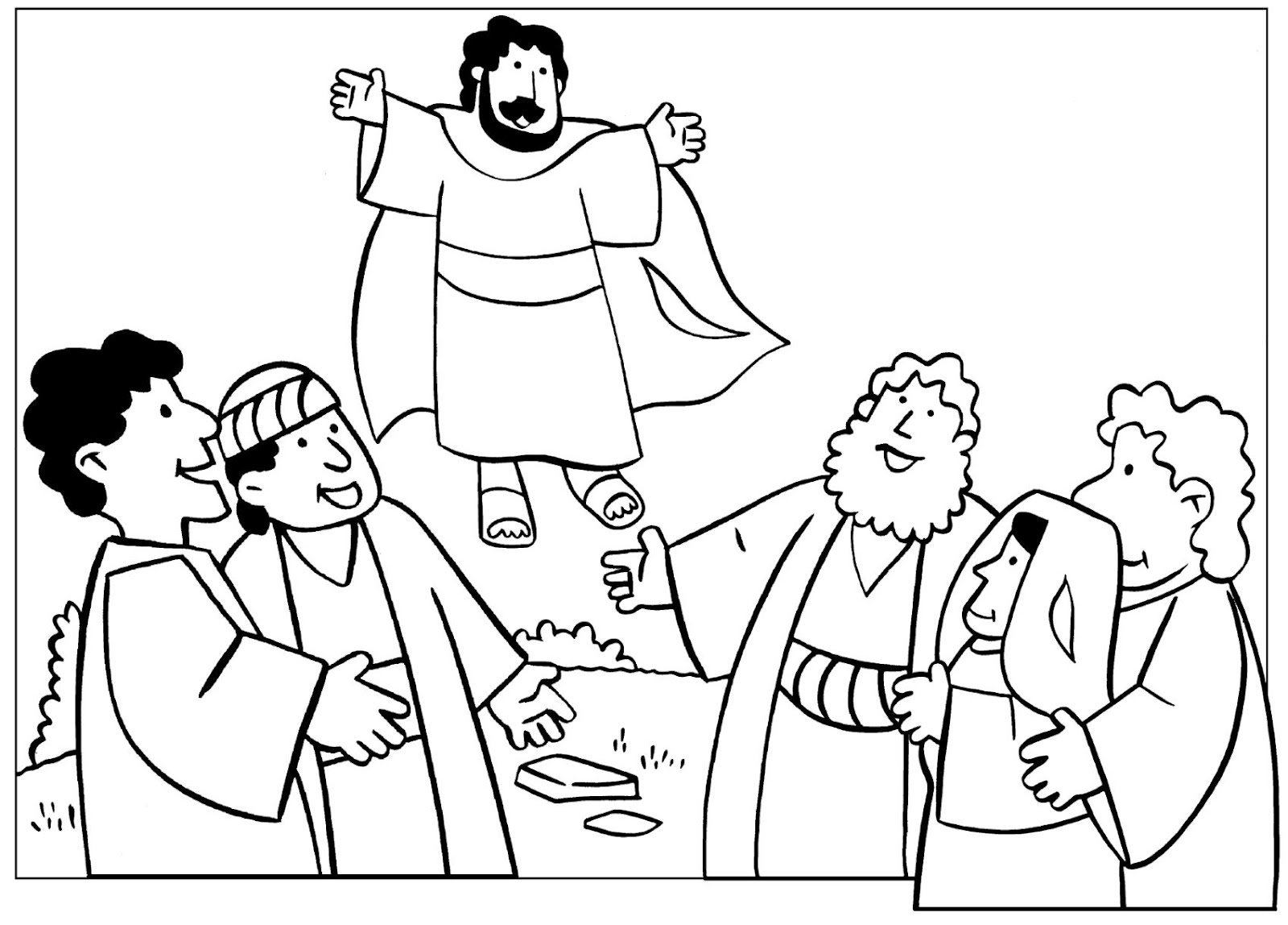 DIBUJOS PARA COLOREAR DE PASCUA