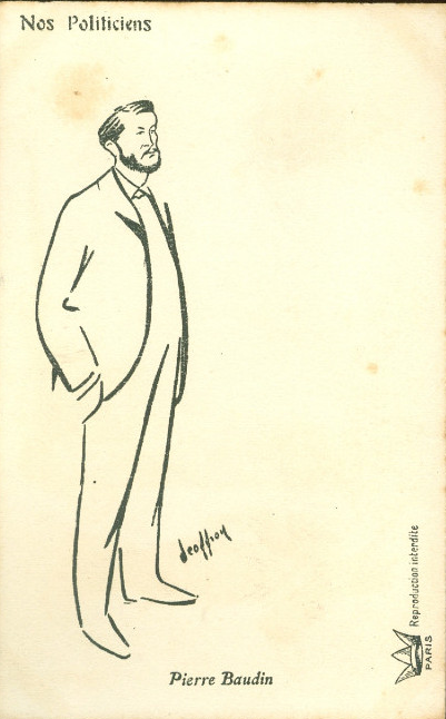 La Marcophilie Navale Envelopmer: Pierre Baudin et le cuirassé Lorraine ...