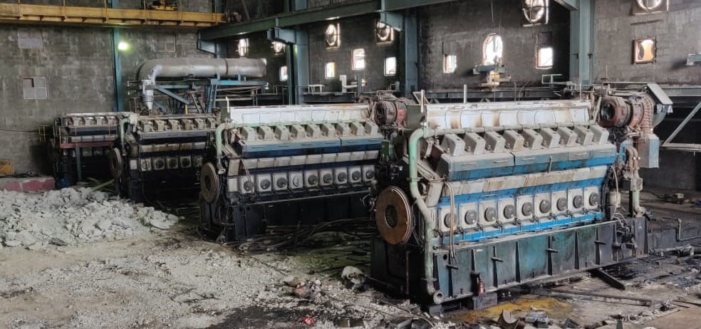 WARTSILA DIESEL GENERATOR ENGINE 18V32 - 7500 KVA