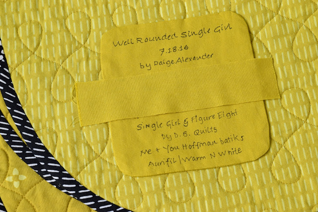 Quilted Blooms: Handwritten Quilt Labels Tutorial and How to Reverse ...