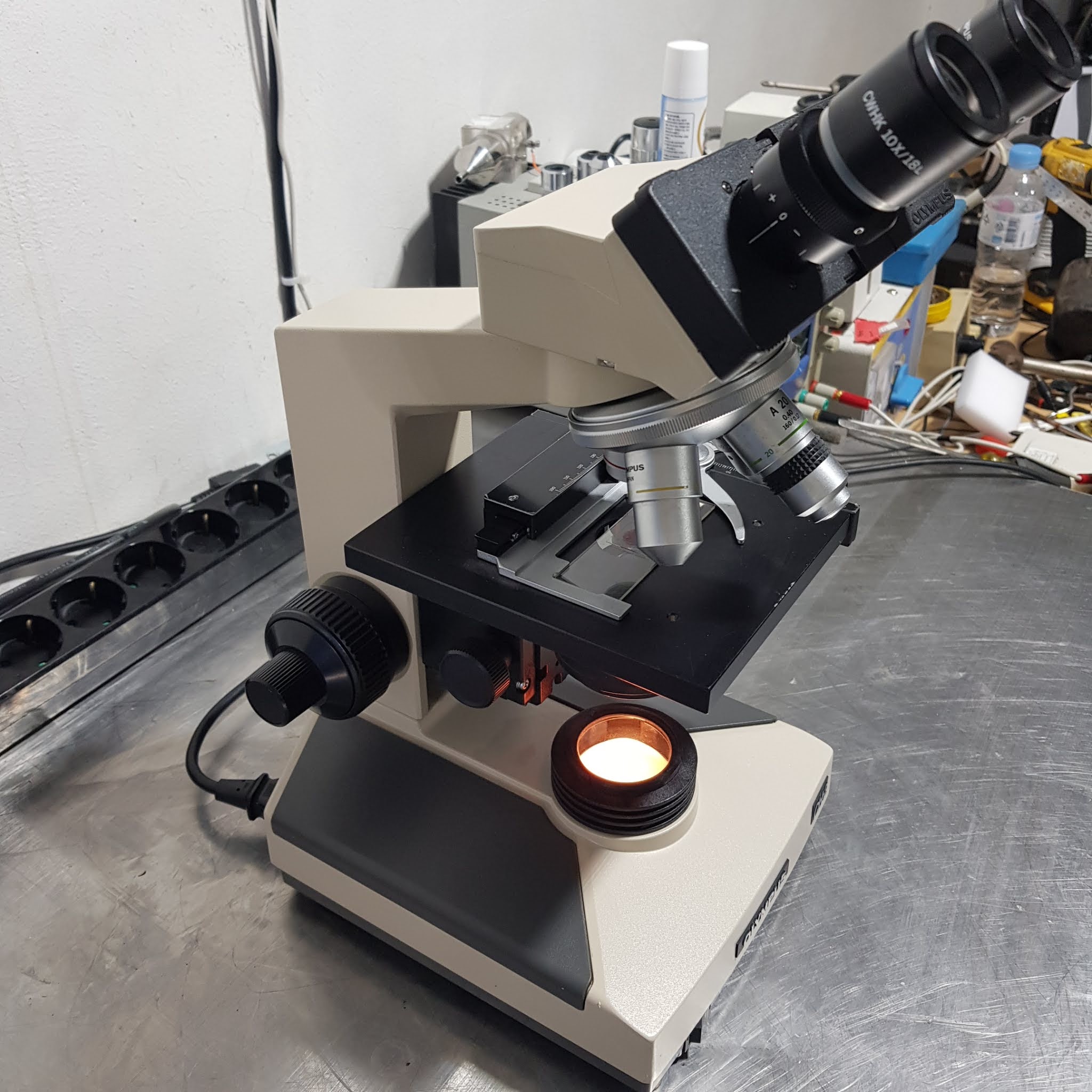 EquipmentHolic: 중고현미경/중고 생물현미경/Olympus CH-2 Microscope