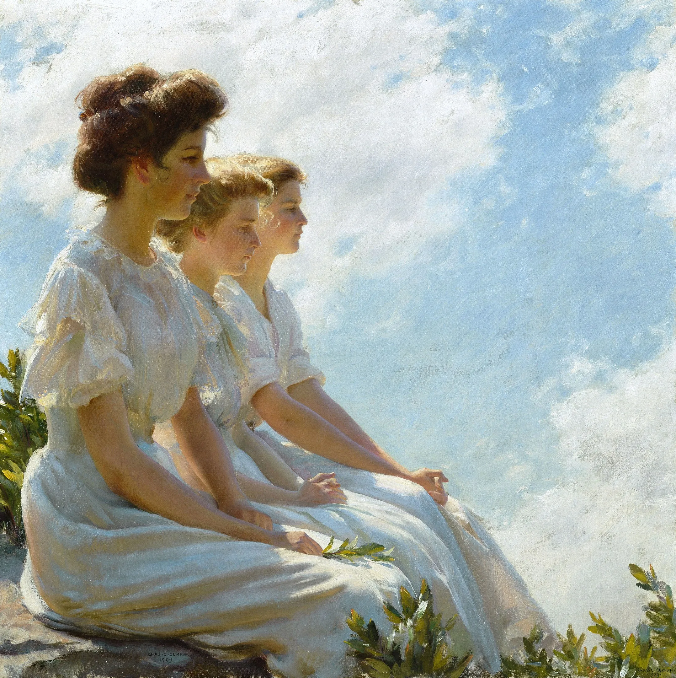 Charles Courtney Curran | Impressionist painter | Tutt'Art@ | Pittura ...