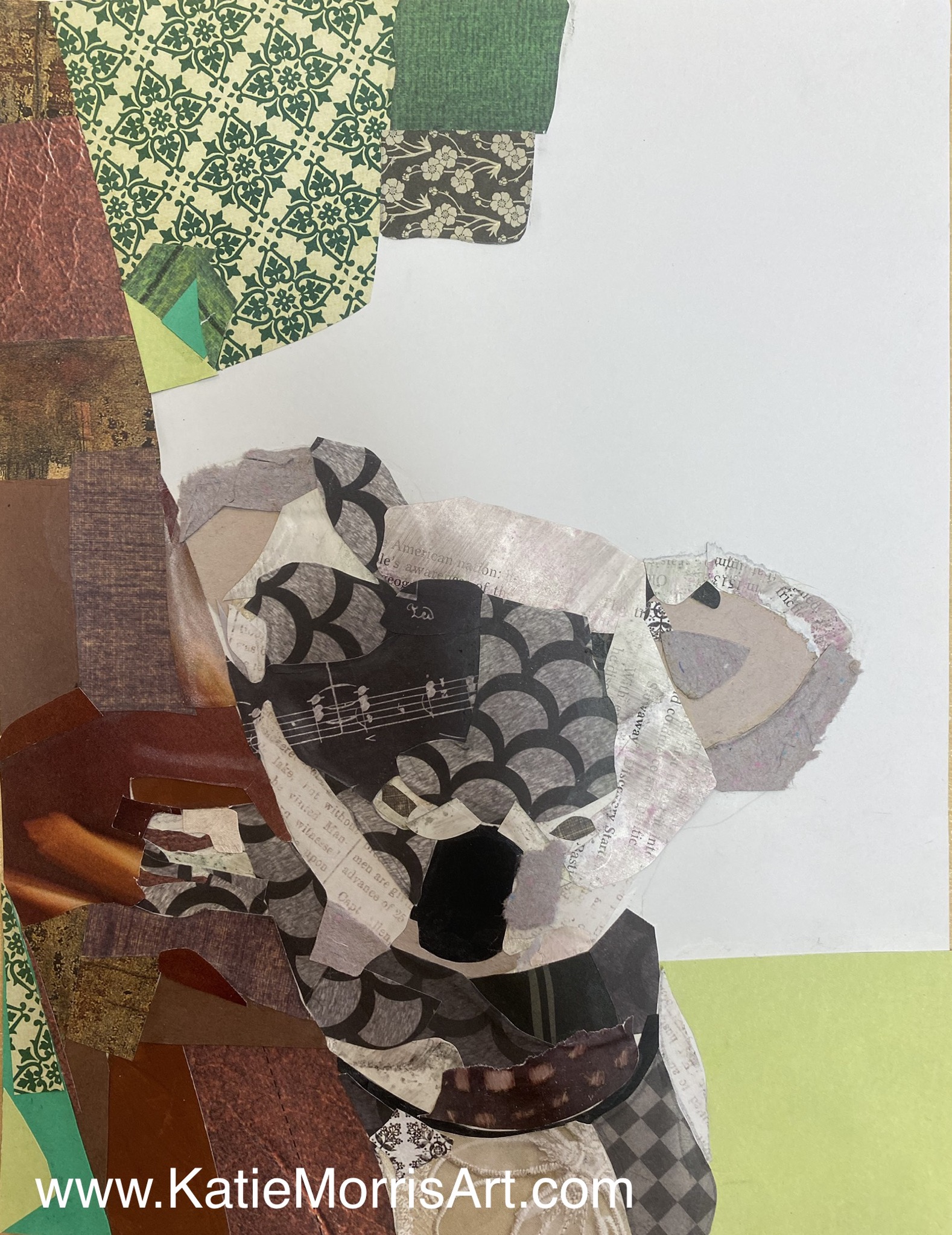 Katie Morris Art: 8th Grade Animal Collages