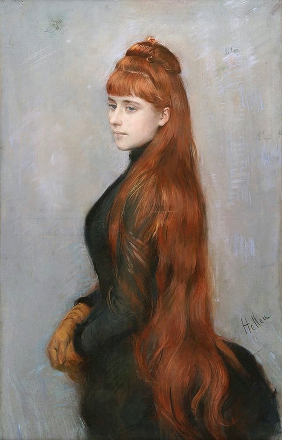Paul César HELLEU (1859-1927) ~ Pastel Portraits | Catherine La Rose ...