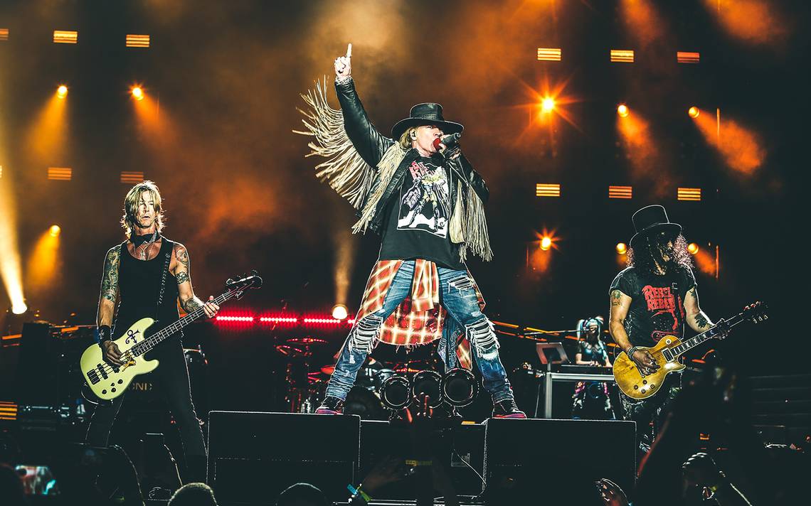 GUNS N 'ROSES actuó en México - METALROCK CLUB