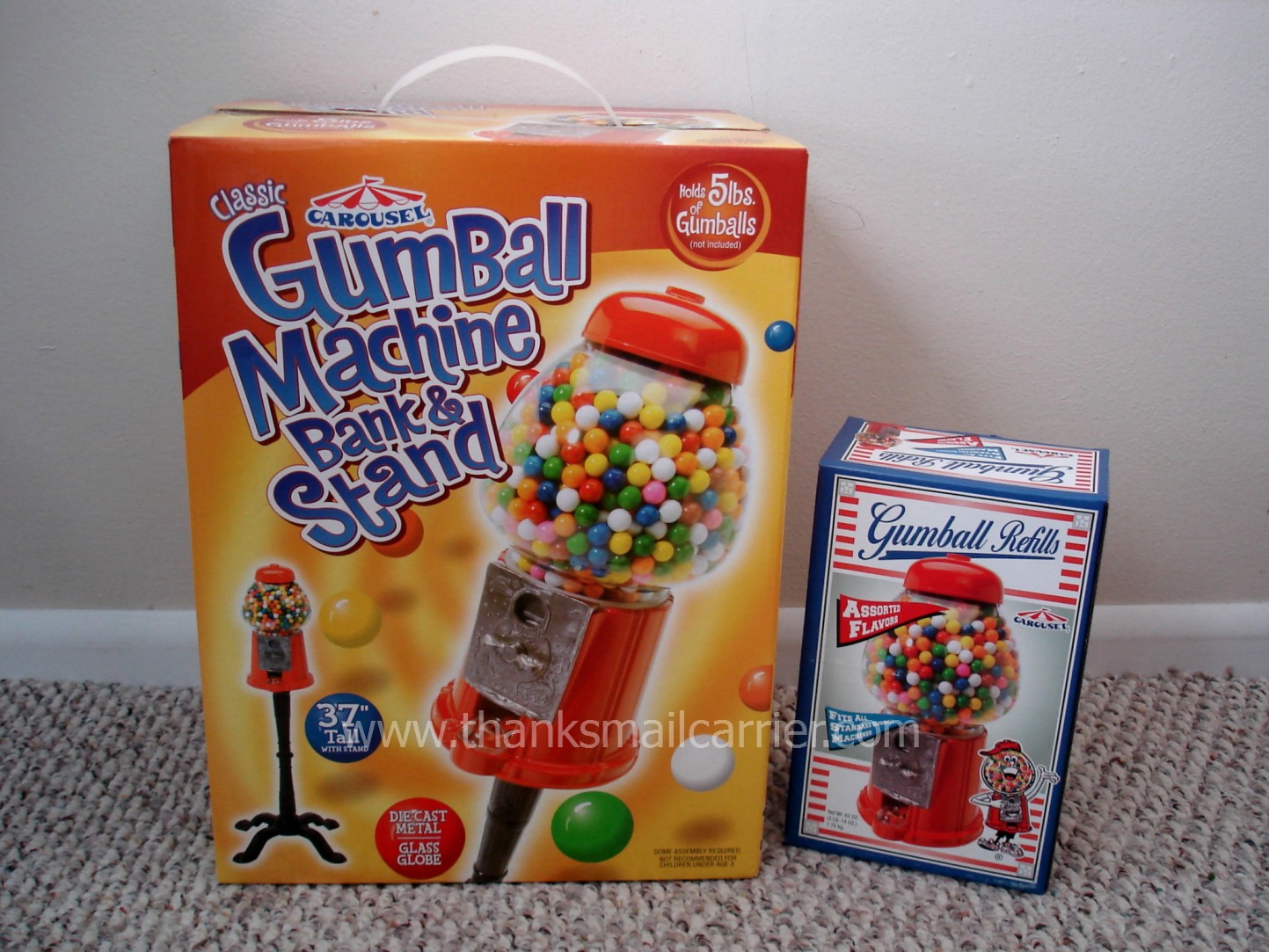 Thanks, Mail Carrier | Holiday Gift Guide: Gumballs.com King Carousel ...